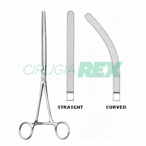 Pinza Clamp Doyen Intestinal Curva - Cirugía Rex
