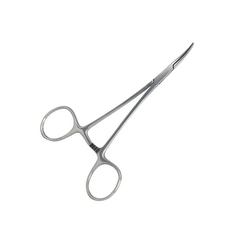 Pinza Halstead S/Diente Curva 12.5 cm - Cirugía Rex