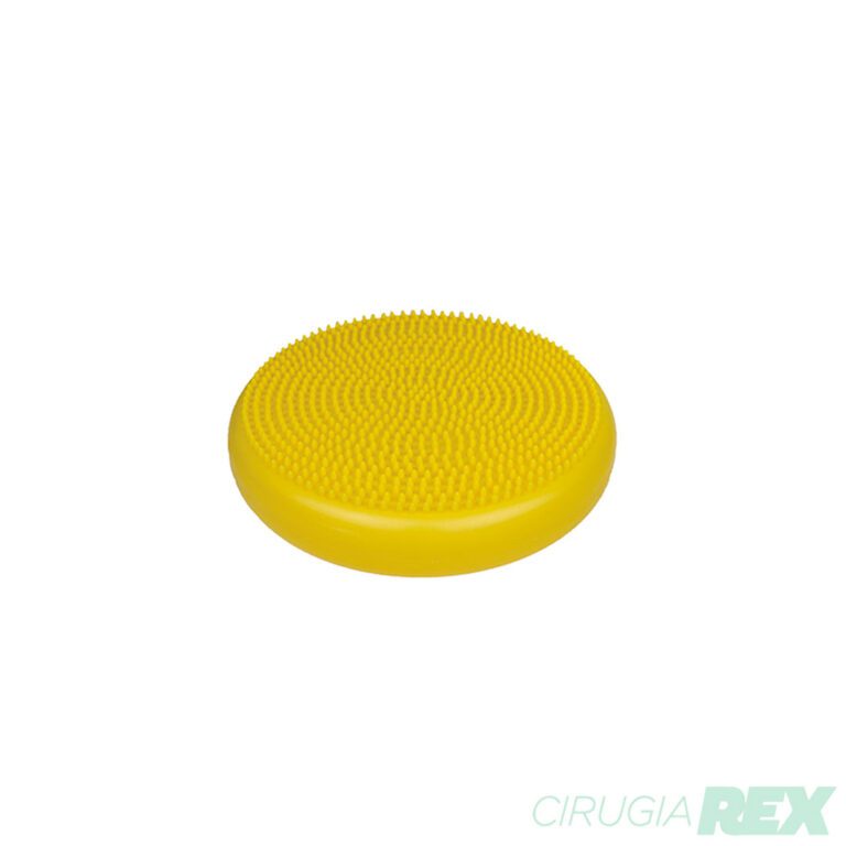 Disco de Balance y Asiento Inflable Amarillo - Cirugía Rex
