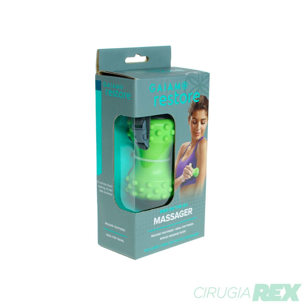 Masajeador Mini On The Go Gaiam - Cirugía Rex