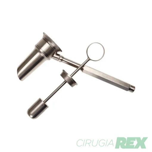 Anoscopio Acero Bensaude Mediano - Cirugía Rex