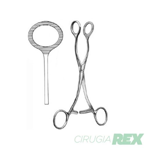 Pinza Collin Aro 19cm - Cirugía Rex