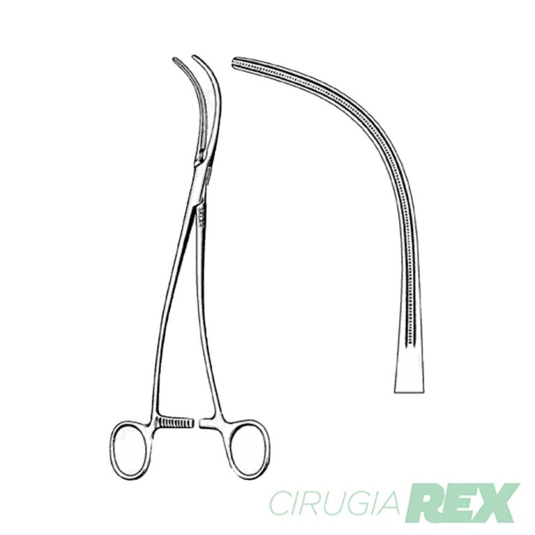 Pinza Clamp De Bakey 24cm Multiproprósito - Cirugía Rex