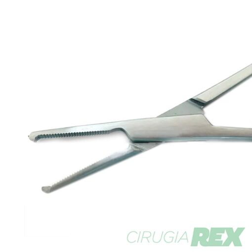 Pinza Halstead C/Diente Recta 12.5 cm - Cirugía Rex