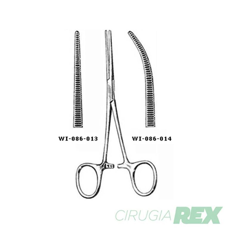 Pinza Crile Curva - Cirugía Rex