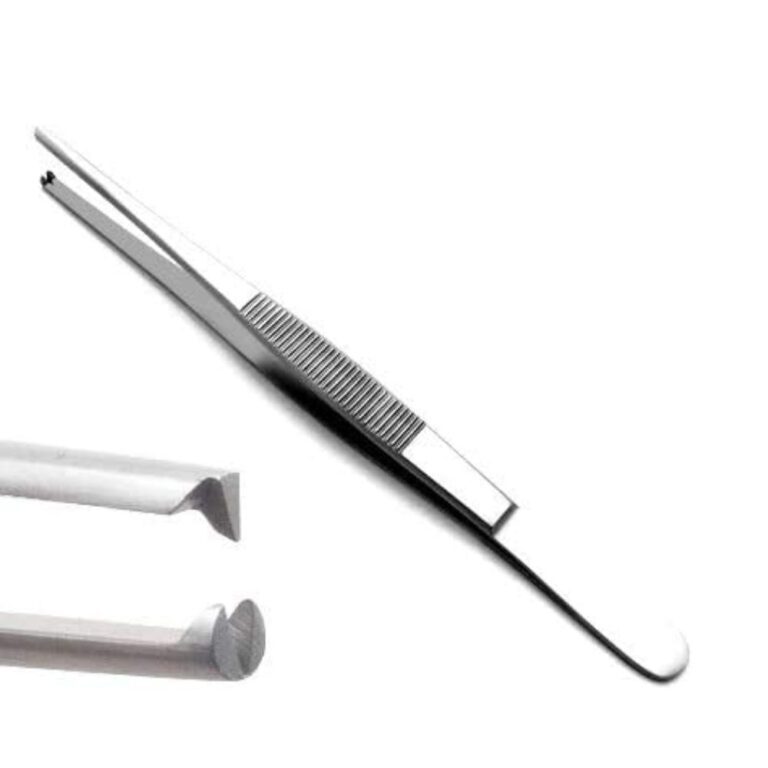 Pinza Diseccion con Diente Ratón 1x2 - Cirugía Rex