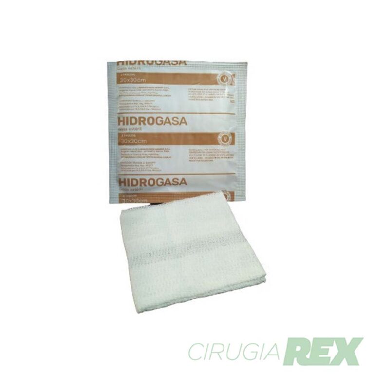 Gasa Hidrófila Tubular Estéril 30X30 HIDROGASA - Cirugía Rex