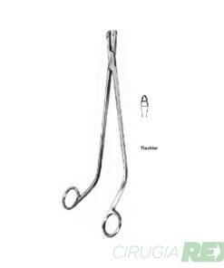 Pinza para Biopsia Uterina Angulada Tischler 27 cm - Cirugía Rex