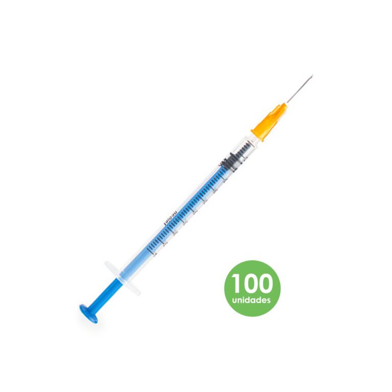 Jeringas Hipodérmicas Desc. 1ml c/Aguja 15x5 Neojet - Cirugía Rex