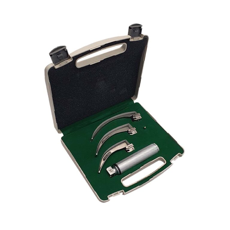 Set Laringoscopio Mcintosh Convencional 2, 3 y 4 EMAX - Cirugía Rex