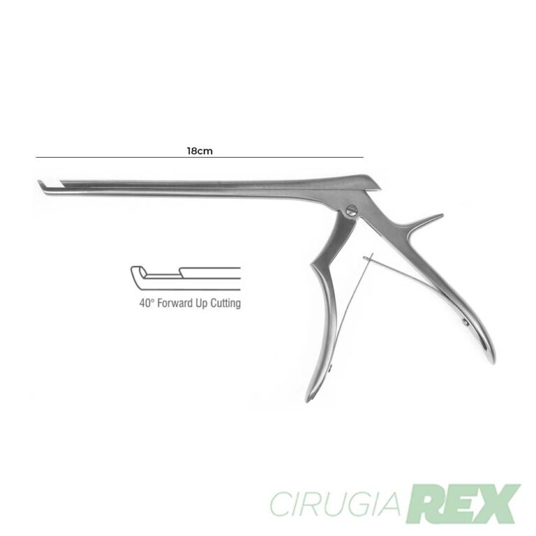 Pinza Ferris Smith Kerrison 6mm 18cm ang. 40° - Cirugía Rex